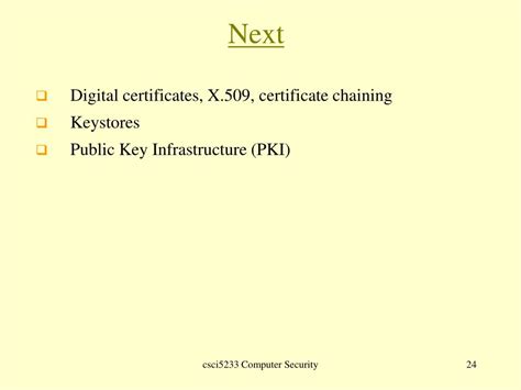 Ppt Gs Chapter 6 Using Java Cryptography For Authentication
