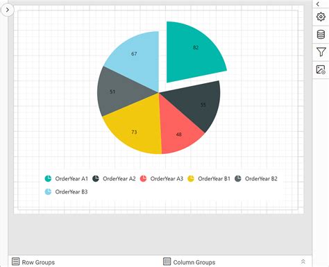 Configuring And Formatting Pie Chart Web Reportdesigner