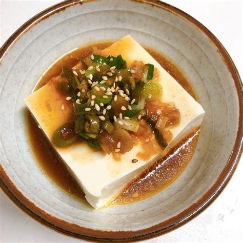 ピリ辛ネギソースで食べる♪スタミナ冷奴 レシピ・作り方 By ♪となみ♪ 楽天レシピ