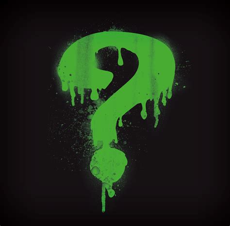 The Riddler Question Mark Font