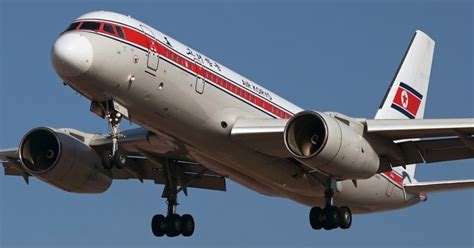 북한 고려항공 로고 한반도 형상 배제한 형태로 교체