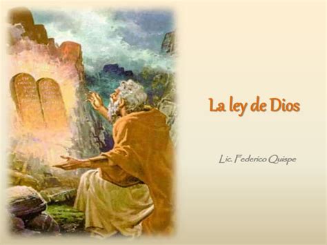 La Ley De Dios Pptx