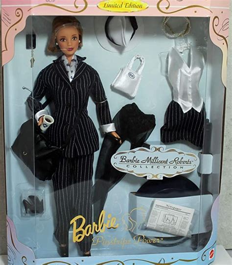 Barbie Millicent Roberts Pinstripe Power Doll And Extra Fashion Limited