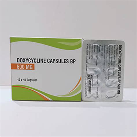 Leading Doxycycline Bp 100mg Capsules Manufacturer And Exporter In India Centurion Healthcare