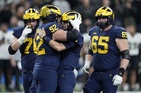 ‘jobs Not Finished After Big Ten Win Michigan Football Eyes Playoff