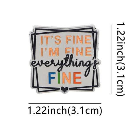 Its Fine Im Fine Everythings Fine Pin Not Your Mamas Pajamas