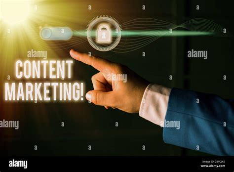 Conceptual Hand Writing Showing Content Marketing Concept Meaning Involves Creation And Sharing