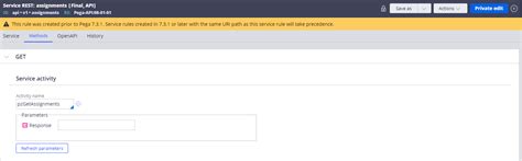 how can i see the code that pega apis call support center