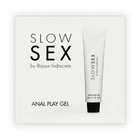 Compra Bijoux Slow Sex Anal Play Gel Estimulacion Anal Monodosis Al