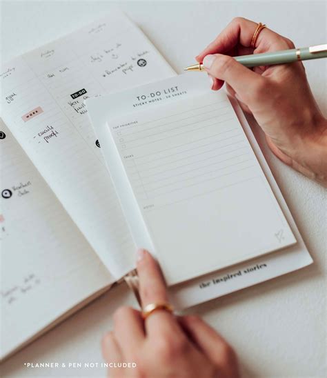 To Do Sticky Notes The Inspired Stories