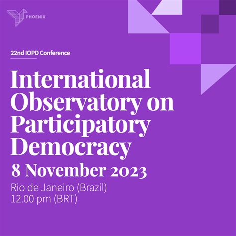 Phoenixh2020 On Linkedin Iopd Iopd Participatorydemocracy