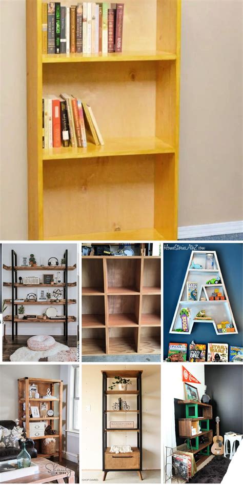 40 Free Diy Bookshelf Plans To Build