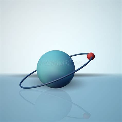 A Hydrogen Atom The Electron In Orbit The Scientific Model Of