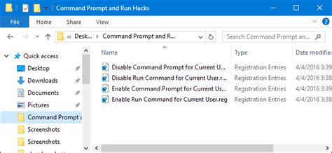 How To Disable The Command Prompt And Run” Program In Windows