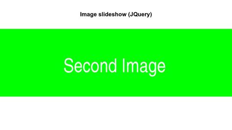 Cross Fade Slideshow Jquery