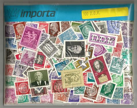 Briefmarken Ddr 100 Stamps
