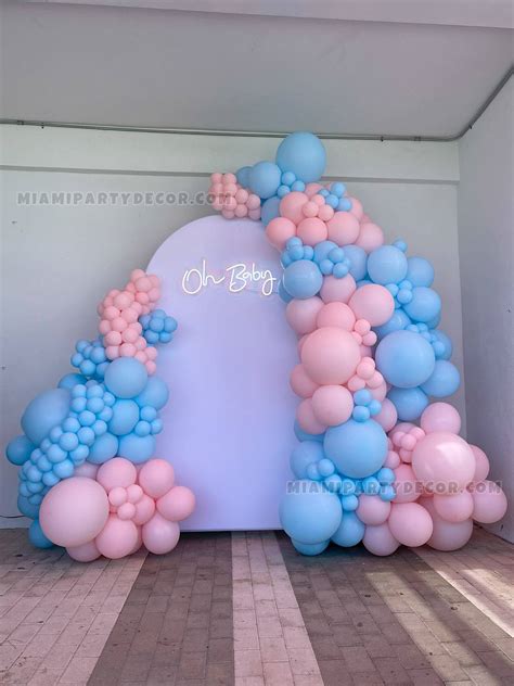 Backdrop Gender Reveal Miami Party Decor Party Decorations Event Services