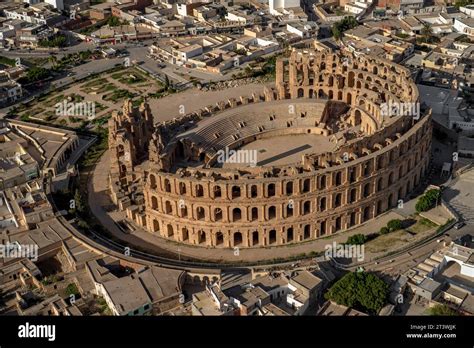 El Jem Coliseum The Largest Roman Amphitheater In Africa Unesco World