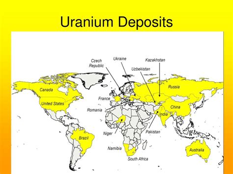 Ppt Uranium Deposits Powerpoint Presentation Free Download Id2024624