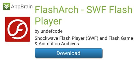 flasharch swf flash player for android free app download