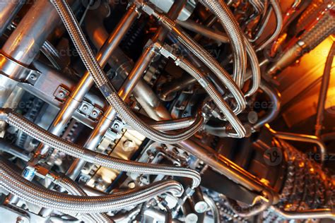 Gas Turbine Turbine Installation In Power Plants And Aviation Stock Photo At Vecteezy