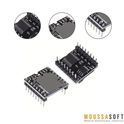 DFPLayer Mini MP Player Module TF Card Moussasoft