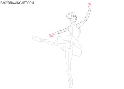 Draw Ballerina Step By Step