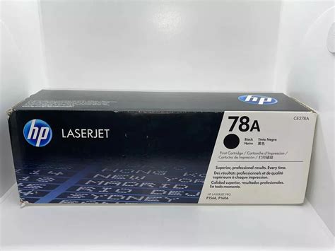 Hp 78a Black Toner Cartridge Ce278a At ₹ 1988piece Hp Printer