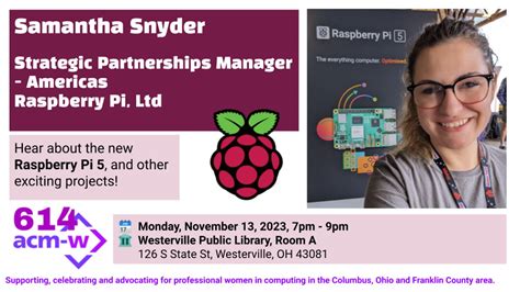 614 acm w presents raspberry pi overview raspberry pi events