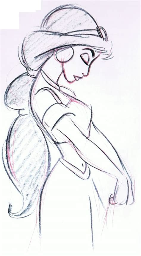 Easy Disney Princess Drawing