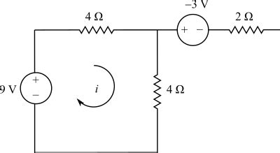 Calculate The Value Of I In The Circuit Below Homework Study Com