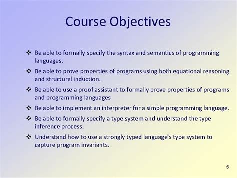 Introduction To Cs Programming Languages Jeremy Johnson