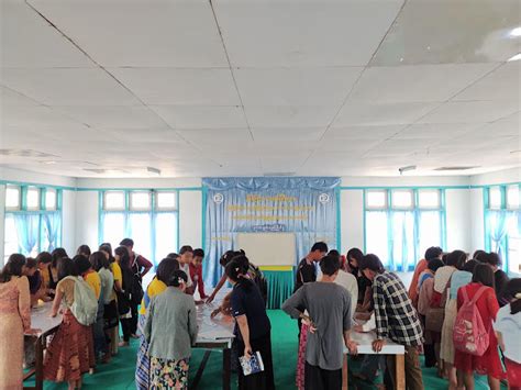 ပင်းတယမြို့ လူထုအခြေပြုဗဟိုဌာန Community Centre ခန်းမ၌ ဉာဏစွမ်းရည်ပြိုင်ပွဲ ကျင်းပ