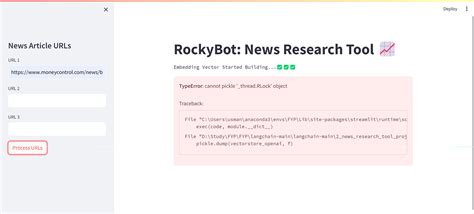 Cannot Pickle Threadrlock Object Api Openai Developer Community