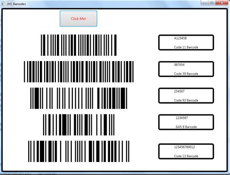 Barcodes Qr Codes Pdf417 Aztec Codes Code11 Code39 Code93 Ean8 Ean13 And Code128 B4x