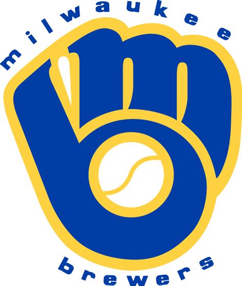 Milwaukee Brewers Logo Wordmark Logo American League Al Chris