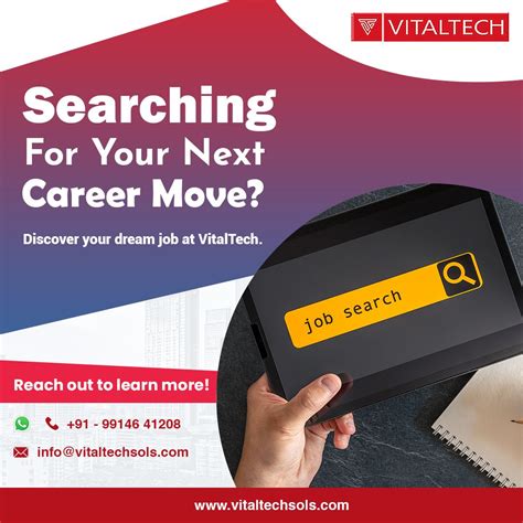 Vitaltech Solutions On Linkedin Dreamjob Careergoals Career Job