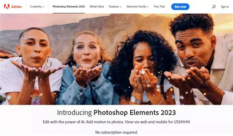 Adobe Photoshop Elements — Ai Tools Catalog