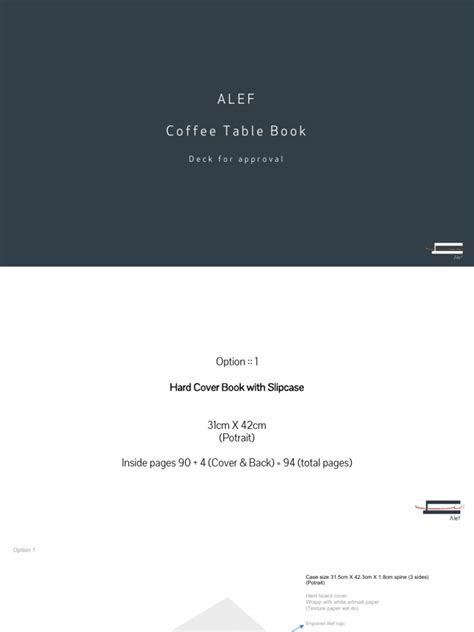 Alef Coffee Table Book Option 1 2 Ver 02 27 04 2023 B Pdf Paper Communication Design