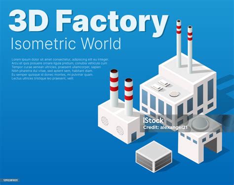 이소메트릭 3d 도시 모듈 산업 도시 공장 0명에 대한 스톡 벡터 아트 및 기타 이미지 0명 거리 건물 정면 Istock