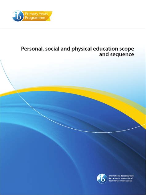 Pyp Pspe Scope Sequence Download Free Pdf Learning Teachers