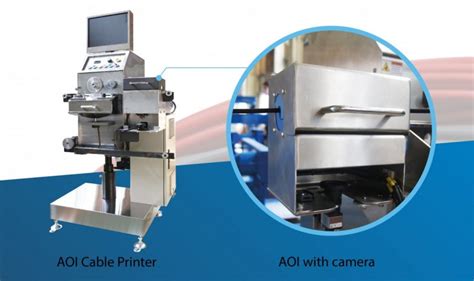 Cable Printers With “automated Optical Inspection” Wire