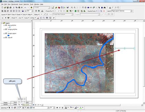 GEO S TUTORIAL LAYOUT PETA DI ARCMAP