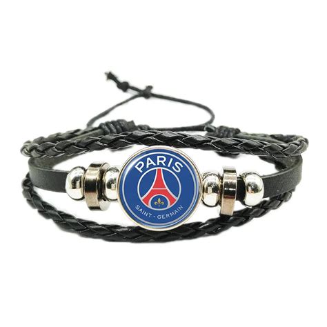 European Football Championship Club Logo Woven Bracelet Champions