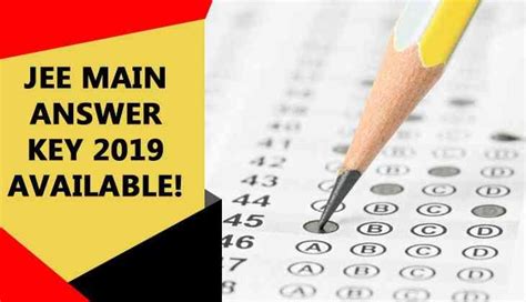 JEE Main Answer Key Available Heres How To Check Your Final Answer Key Sheet Now Catch News