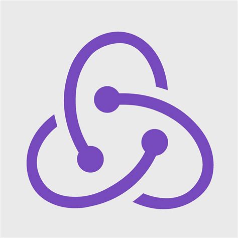 Redux Logo React Javascript Library Purple Web Application Symbol
