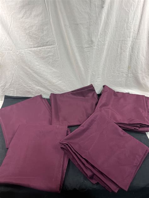 Assorted Table Linens Sunrise Estate Services Ltd