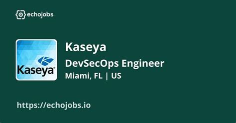 kaseya is hiring devsecops engineer miami fl us [gcp terraform