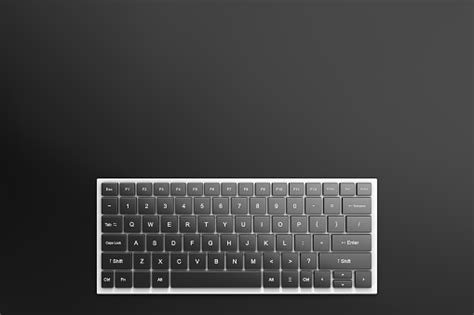 테이블에 컴퓨터 키보드 맨 위 보기입니다 공간을 복사합니다 0명에 대한 스톡 사진 및 기타 이미지 0명 공란 교육 Istock