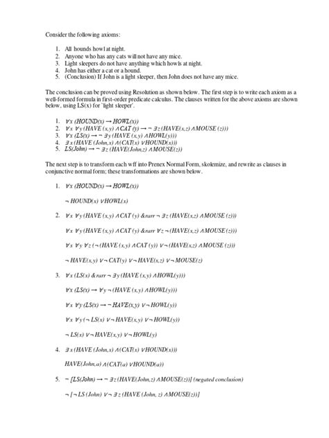Resolution Exercises L12024 Pdf Hawk Predation